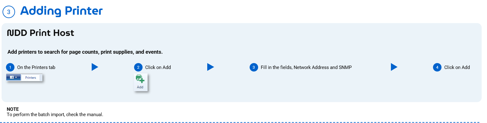Quick guide NDD Print