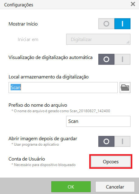Configurar Samsung Easy Document Creator