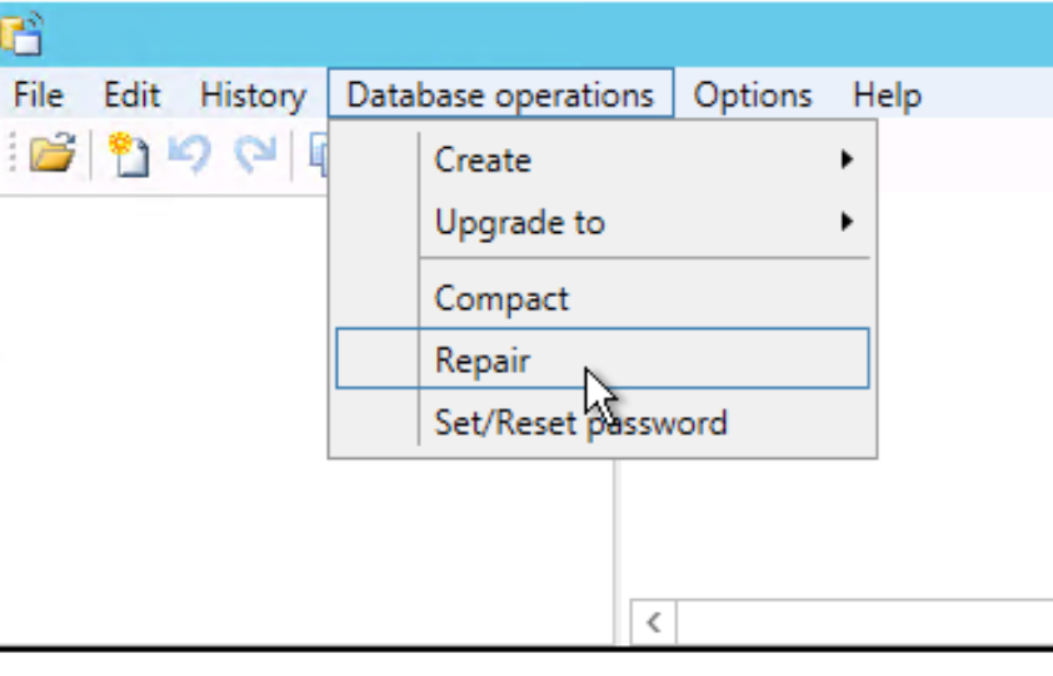Restaurar bancos (SQL Compact) desde NDD Print Host y NDD Print Releaser