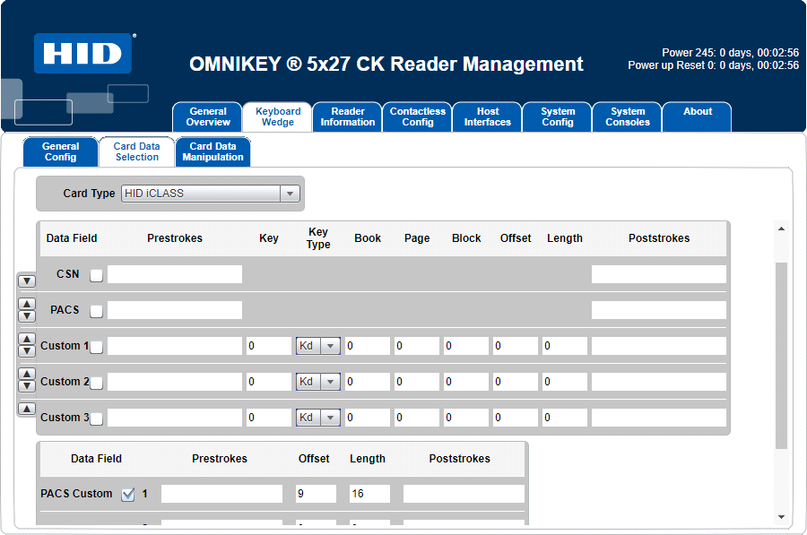 Configuración de lectores OmniKey para dispositivos HP