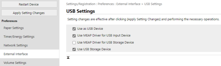 Exportar la configuración