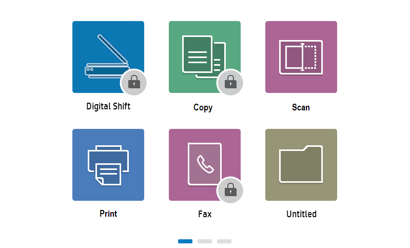 Add printer for authentication in NDD Print MF HP